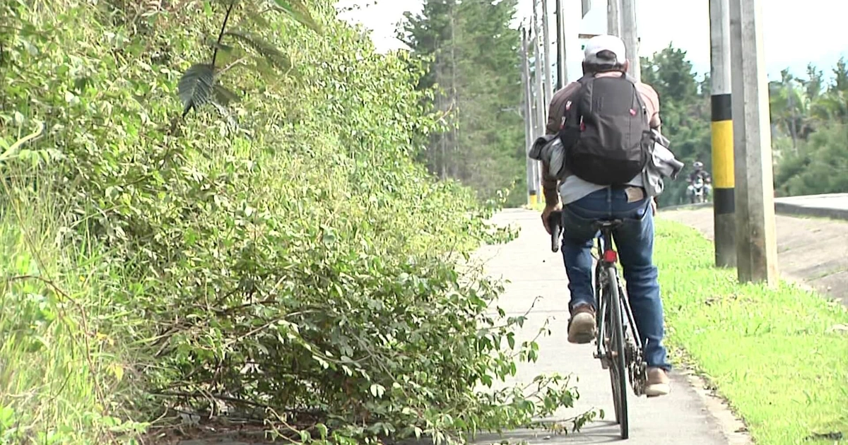 Presunto detrimento por ciclorruta inconclusa