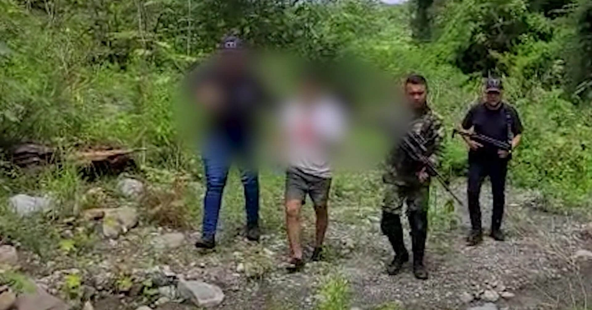 Ejército rescató a un hombre que estaba secuestrado