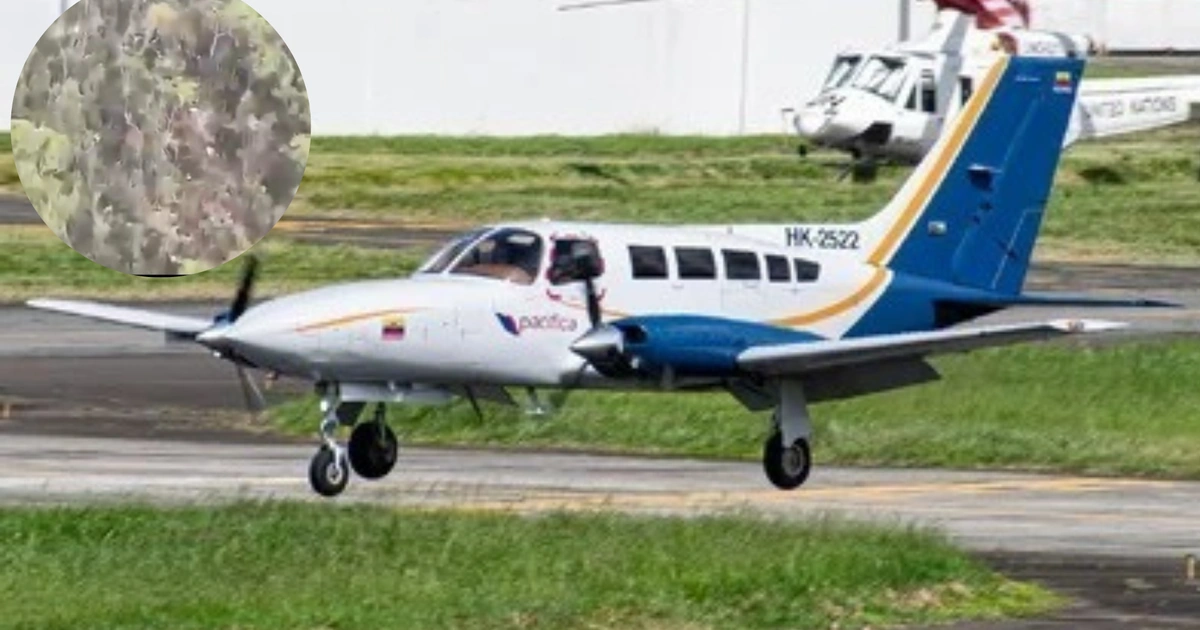 Hallan los supuestos restos de la avioneta desaparecida en Antioquia