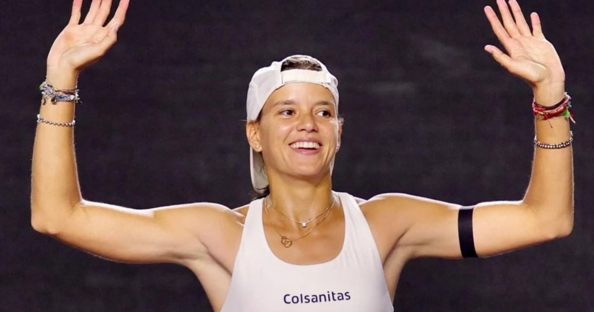 Emiliana Arango marcó un hito para el tenis colombiano