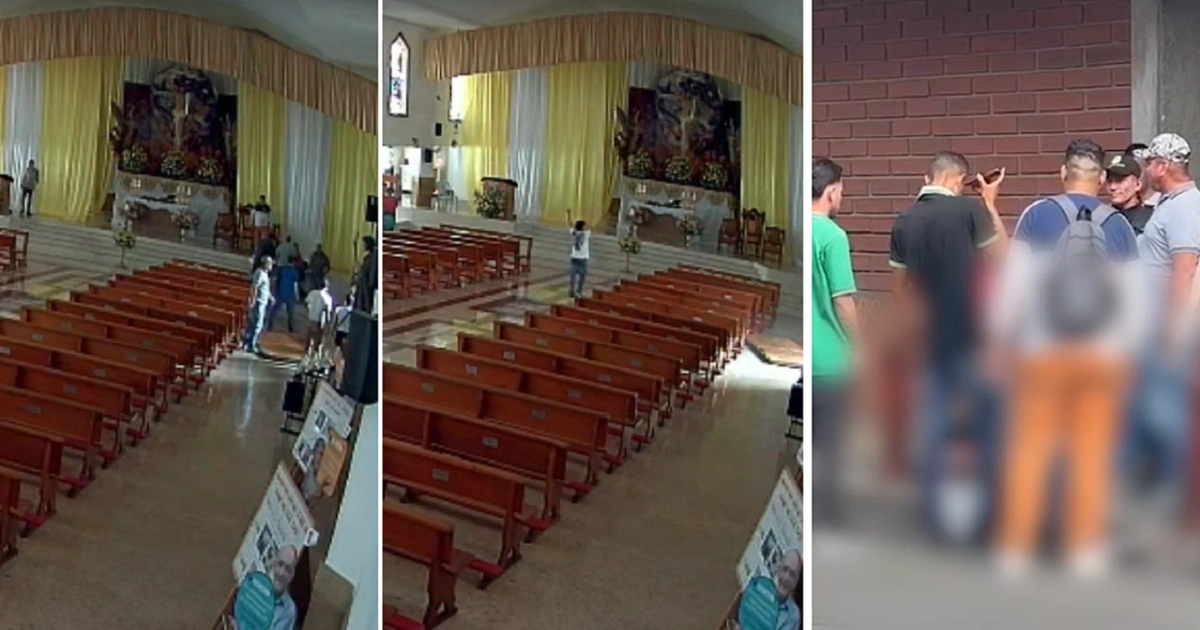 EN VIDEO | Hombre intenta profanar imagen de Jesús Resucitado de ...