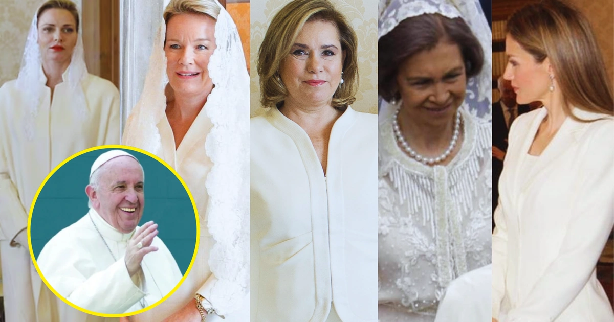 El blanco, símbolo de poder papal: el extraño privilegio de unas pocas ...