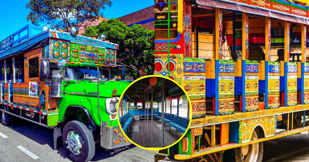 La chiva colombiana: la historia del medio de transporte que se ha ...
