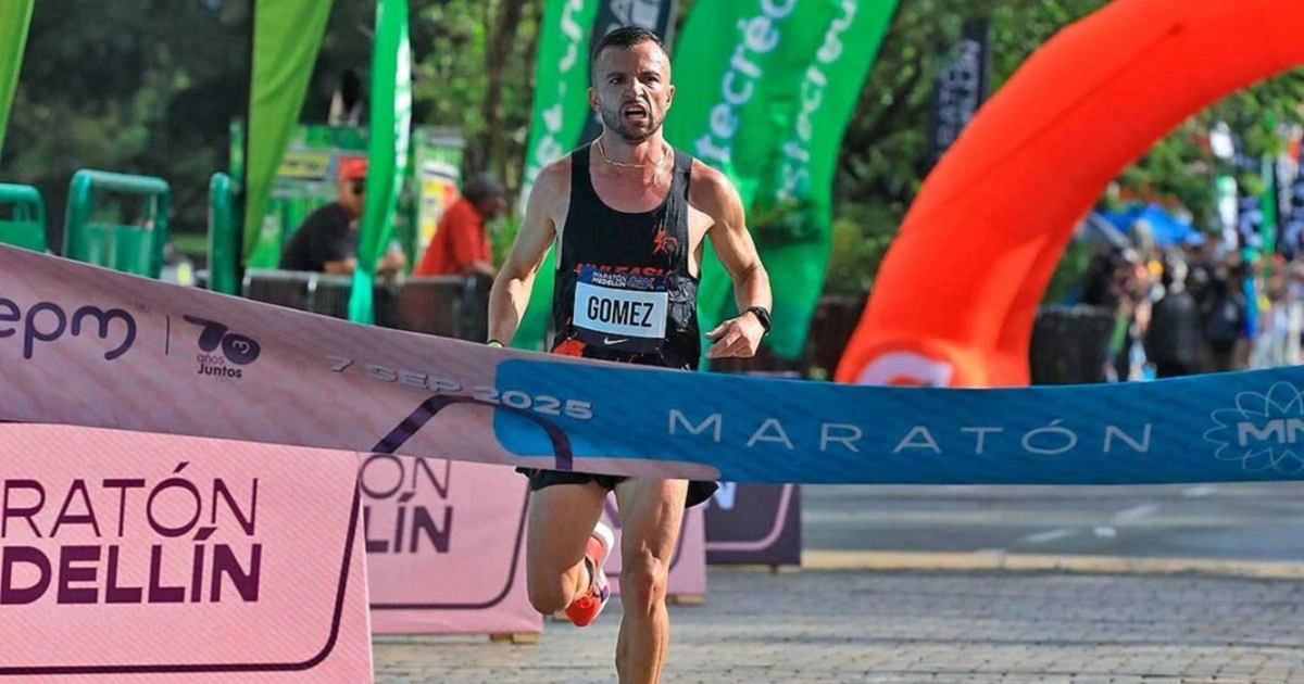 La hazaña de David Gómez en la Maratón de Medellín: un antioqueño que hizo historia ante los ...