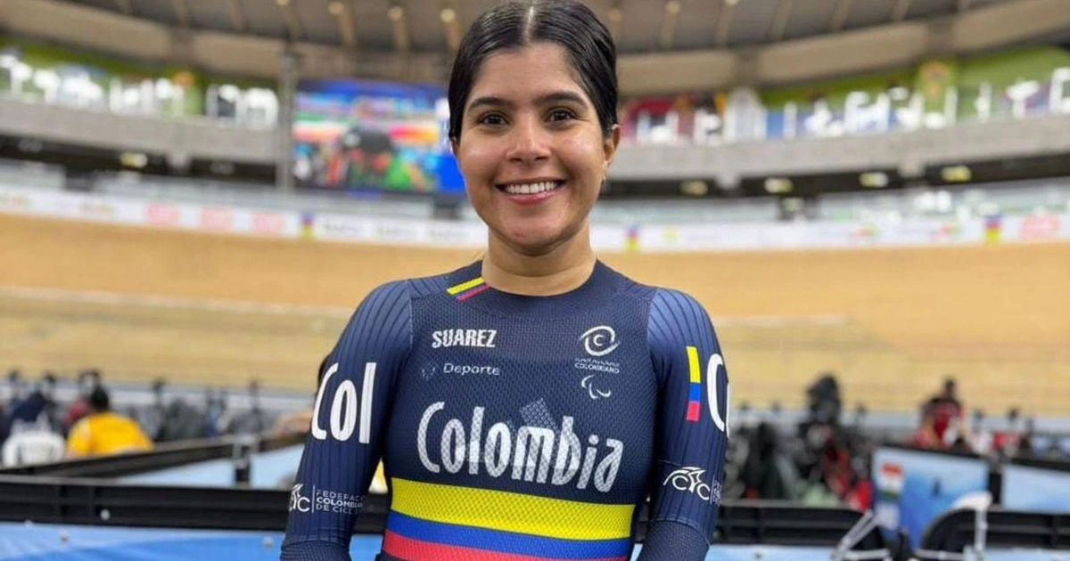 EN VIDEO | La para ciclista del Orgullo Paisa, Paula Caballero, se ...