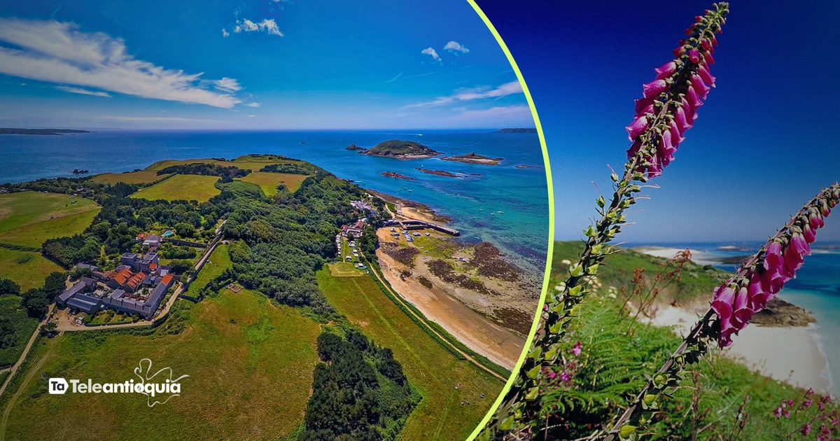 Esta es la isla donde los autos están prohibidos y la naturaleza reina ...