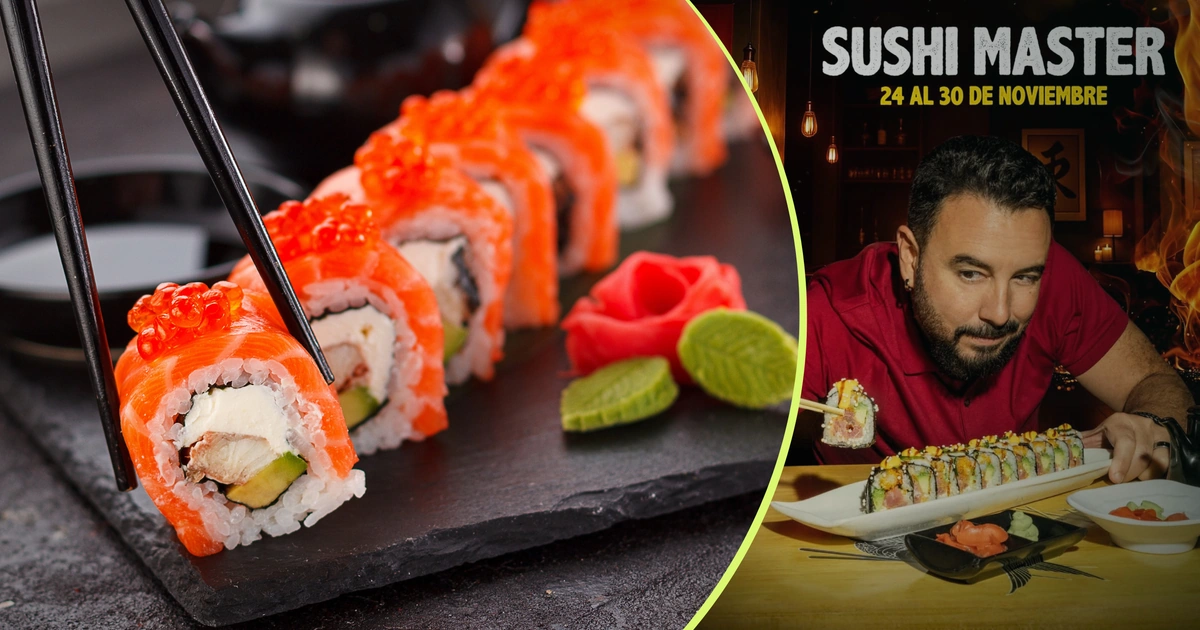 Vuelve el Sushi Master 2025: fechas, precios y los locales que están en la competencia