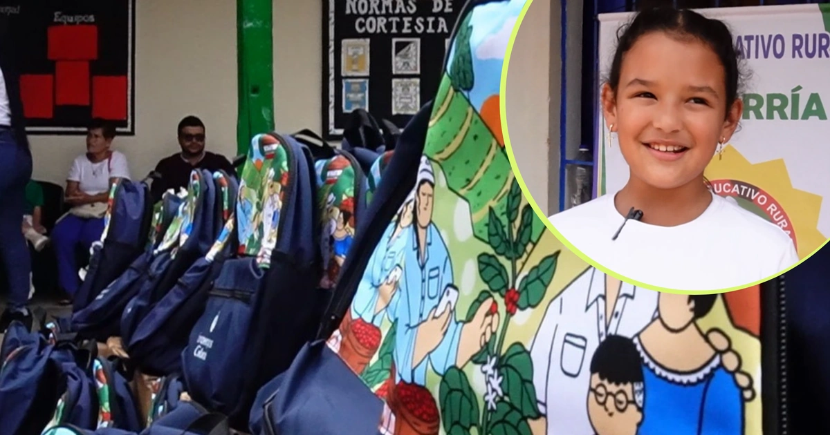¡Qué ejemplo! Luciana, de apenas 8 años, impulsó la donación de útiles ...