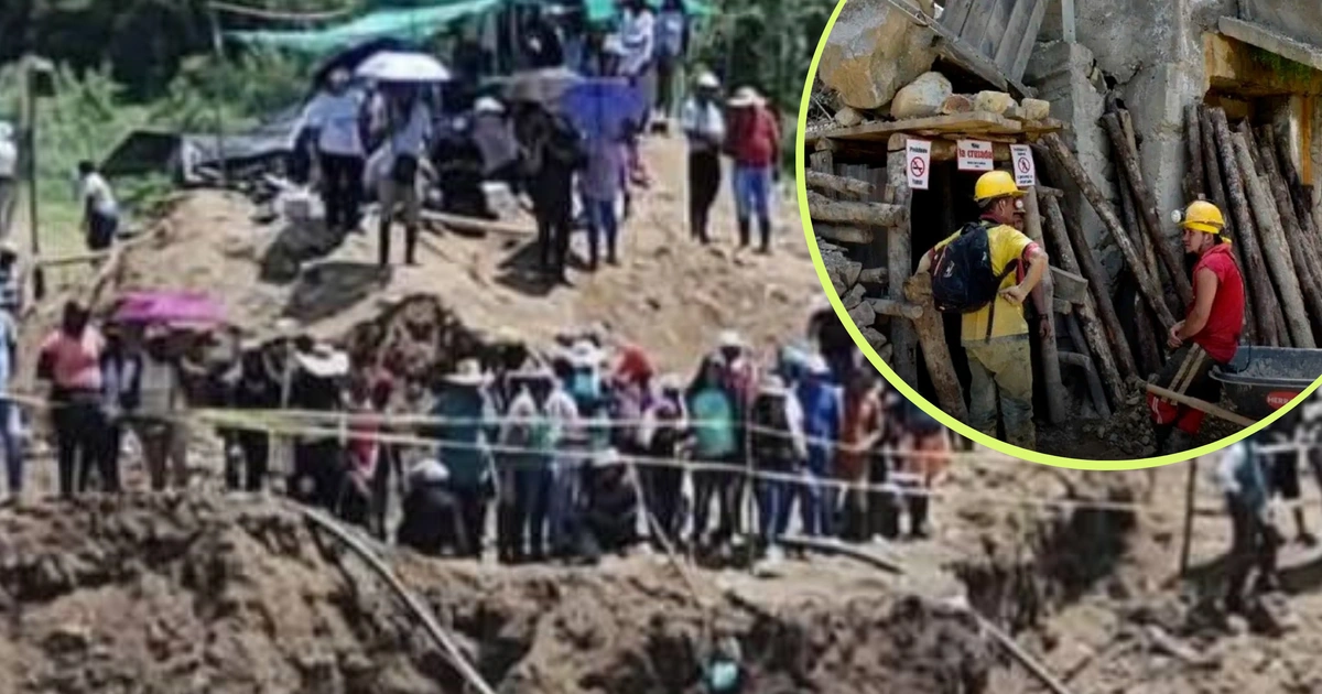 Alud de tierra en mina artesanal de Anorí dejó 2 muertos y 2 sobrevivientes