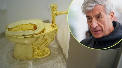El inodoro de oro que hizo explotar el mundo del arte: la polémica obra ...