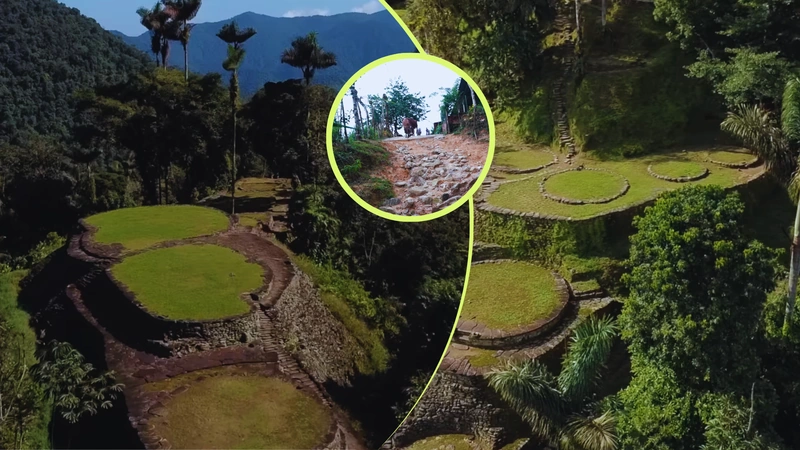 La travesía extrema por selva y montaña para llegar a uno de los ...