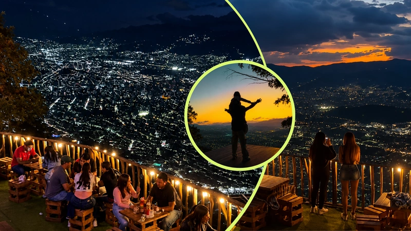 Antes daba miedo subir, hoy El Encanto es el nuevo mirador de Medellín ...