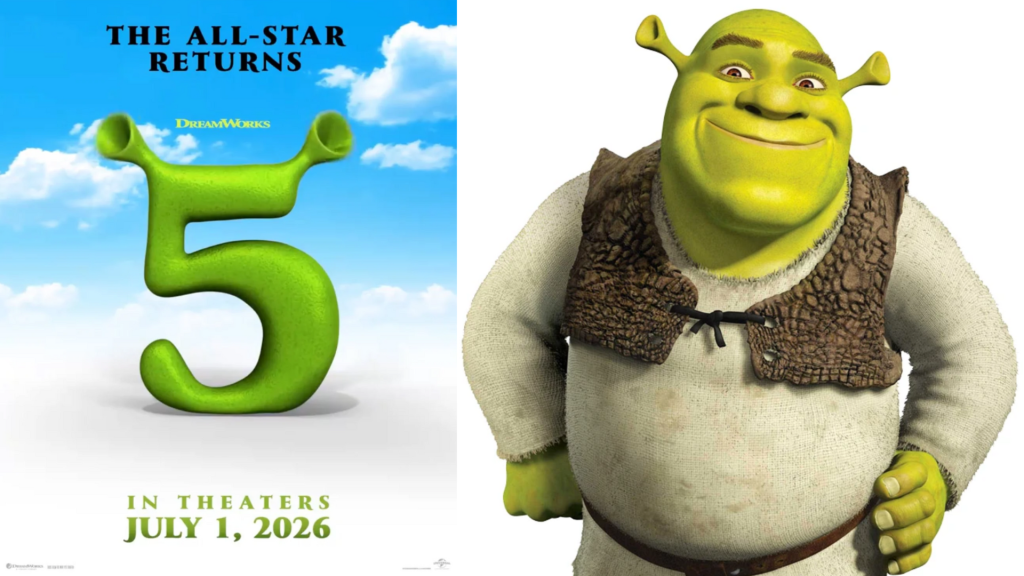 ¡Espectacular! Shrek 5 llega a la pantalla gigante con su elenco ...