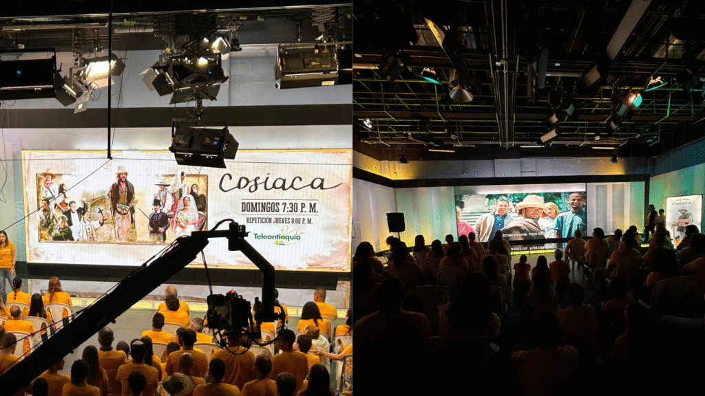 Cuatro televidentes tuvieron el privilegio de ver en exclusiva el ...